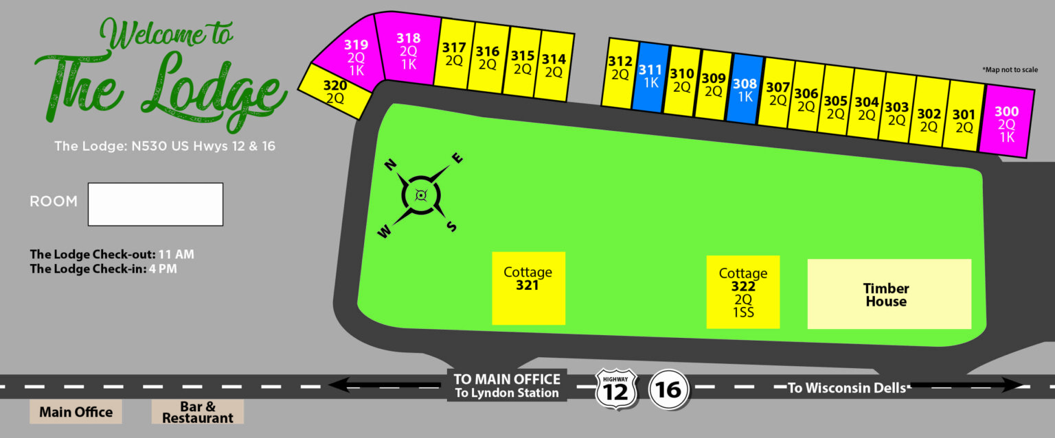 Resort Map - Edge O Dells
