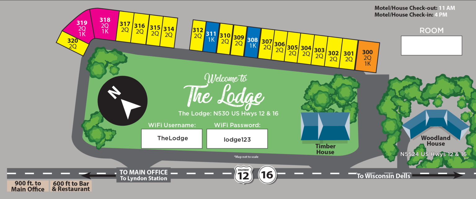 Resort Map - Edge O Dells